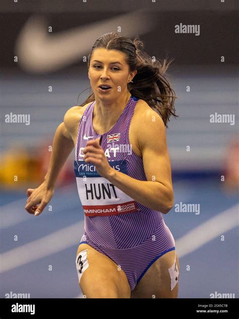 Utilita Arena Birmingham Uk 22nd Feb 2025 Amy Hunt In Action In