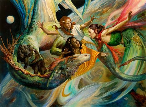 Julie Bell The Winds Julie Bell Fantasy Art Boris Vallejo