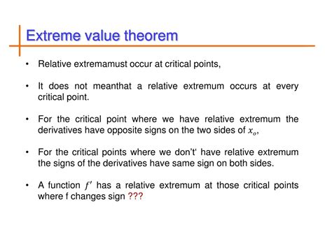 Ppt Calculus Critical Points Concavity And Extrema Powerpoint