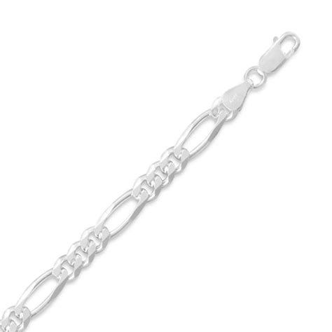 150 Figaro Chain 55mm Wholesale Silver Jewelry Silver Stars