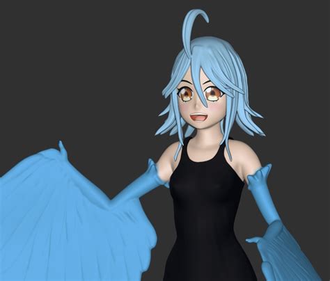 Stl File Papi From Monster Musume・template To Download And 3d Print・cults