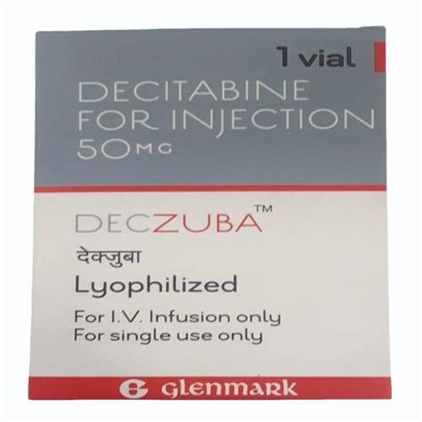 50mg Decitabine Injection At ₹ 2800vial In Jodhpur Id 2855744154955