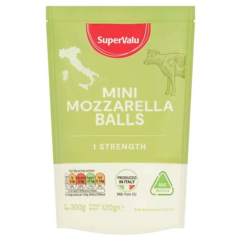 Supervalu Mini Mozzarella Cheese Balls 120 G Storefront En