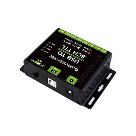 工业级usb转8路ttl串口uart多种保护多系统兼容