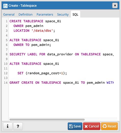 pgadmin 4 documentation
