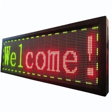 Wall Mounted Red 25 Mm Running Led Display Board Input Voltage 240 V At ₹ 1800 Square Feet In