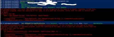 Solved Unable To Assign An Azure Service Principal Access To 1 Specific Sharepoint Site In M365