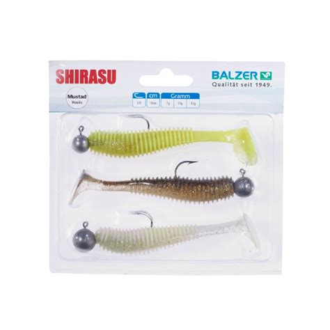 Balzer Shirasu Akiri Worm Set Jighead Comprare Online Offerte Di Pe
