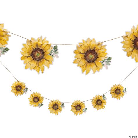 Sunflower Garland Clipart 53 Koleksi Gambar
