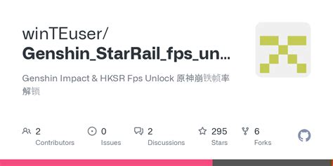 Github Winteusergenshinstarrailfpsunlocker Genshin Impact And Hksr