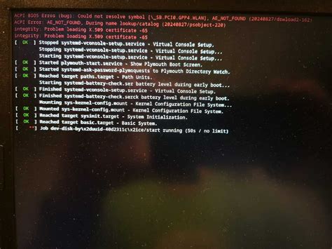 Unable To Boot Custom Kernel Compiled From Srpm Hangs At Job Dev Disk Bystart Running