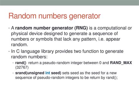 Ppt One Dimensional Arrays And Random Numbers Powerpoint Presentation