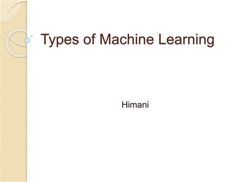 Supervised And Unsupervised Machine Learning Pdf