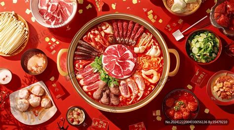Ai创作图过年火锅 火锅团年饭 冬季火锅季 红汤火锅大合照 火锅全家福 火锅大合照 鸳鸯火锅大合照 鸳鸯锅大合照 春节火锅配菜 暴富锅 火锅节 火锅背景棚拍 暖冬火锅季 火锅组合图 火锅活动