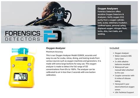 Nitrox Analyzer For Scuba Tanks Wholesale Shop Th
