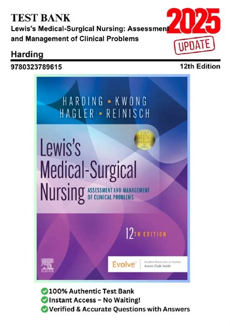Test Bank For Lewiss Medical Surgical Nursing Assessment And