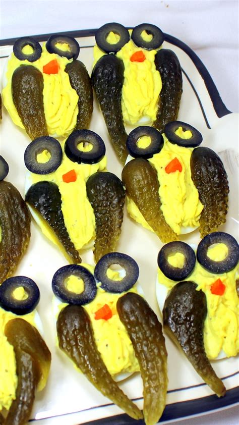 52 Ways To Cook Hooters Owl Deviled Eggs