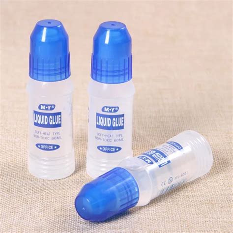 Wholesale 60ml Clear School Office Use Paper Adhesive Liquid Glue Water