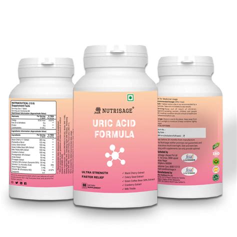 Choose Best Uric Acid Supplements Nutrisage Nutrisage India