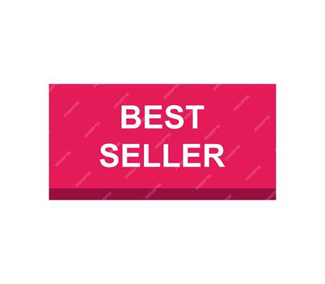 Premium Vector Best Seller Sign