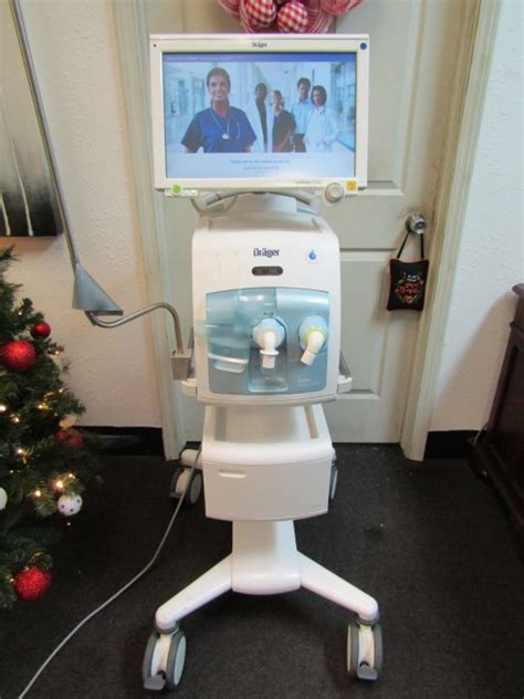Drager Evita Infinity V500 Ventilator With Monitor Infinity C500 For Sale