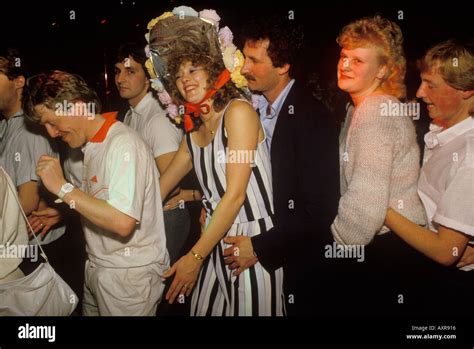 Woman Being Groped In The Dark In A Conga Line Dance Hen Party Pre