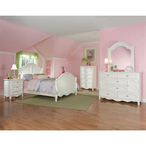 Adrian White 6 Piece Twin Bedroom Set