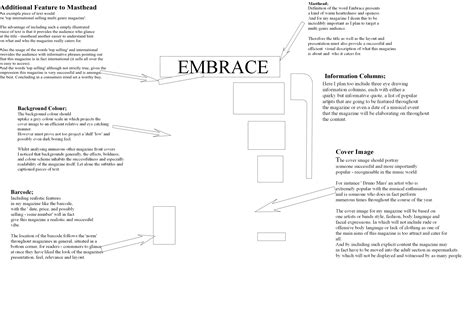 Draft Front Cover Description My As Media Coursework