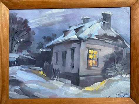 Картина олійними фарбами Авторська Пейзаж 750 грн Живопис Кременчук на Olx