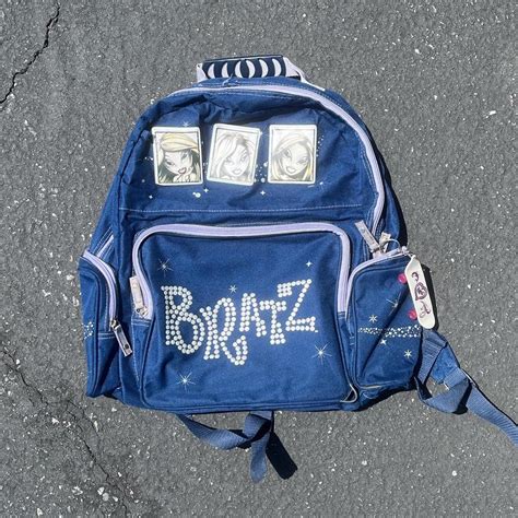 Early Y2k Bratz Backpack With The Sick Bratz Depop