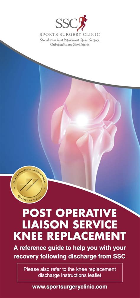 Post Op Knee Replacement Patient Information