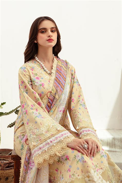 Alif Affordable Lawn By Abbas Jamil Rajpoot Sunny Delight Yourlibaas