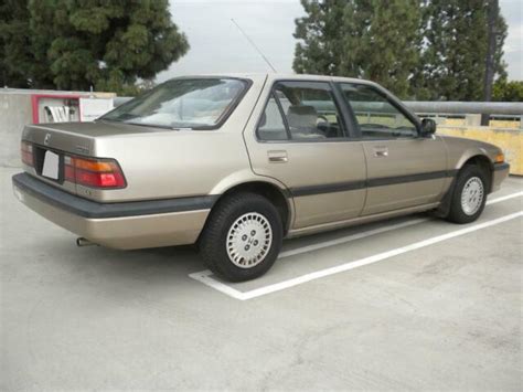 1987 Honda Accord Lx Sedan Wac 5 Speed Only 50k Original Miles