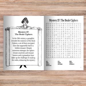 Historys Hidden Secrets 58 Word Search Mysteries An Illustrated