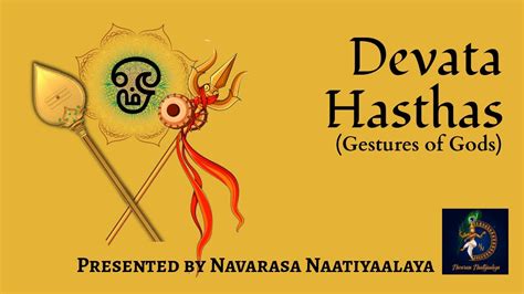 Devata Hastas Mudras For Hindu Deities Youtube