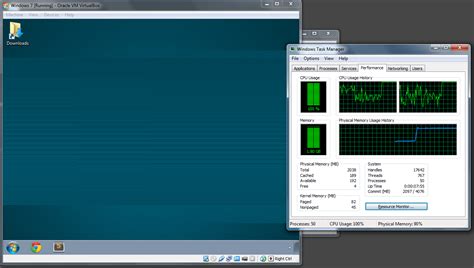Windows Virtualbox Consuming 100 Cpu Even When Guest Is Idle Stack Overflow