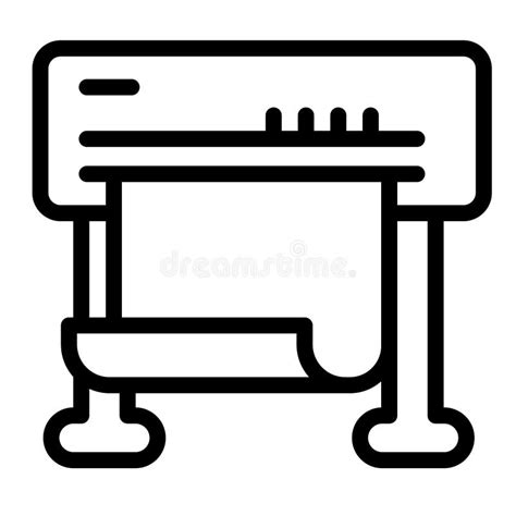 Inkjet Plotter Printer Stock Illustrations 1 107 Inkjet Plotter