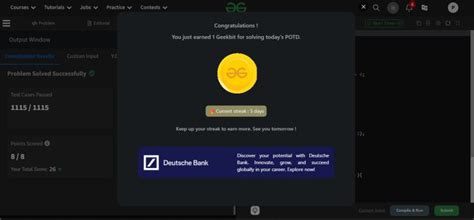 Prachi ㅤ On Linkedin 21dayschallenge Potd Codingchallenge Problemsolving Keeppushing