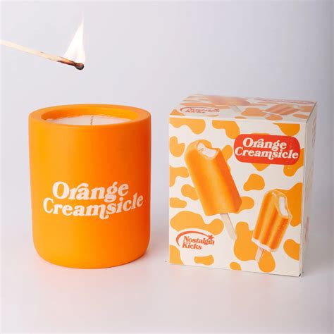 Orange Creamsicle Candle Modern Legend Llc