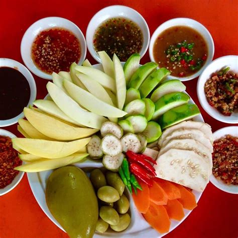 Sour Spice Fruits The Delicious Cambodian Snack And Refreshment
