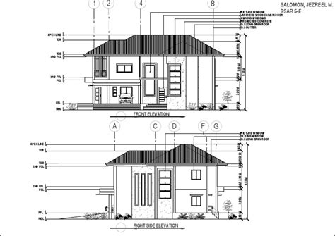 Jez Elev 1 Pdf Architectural Elements Building Engineering
