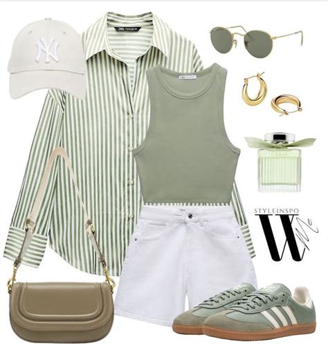 Samba Green Outfit Ideias Fashion Looks Chic Looks Estilosos