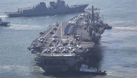 U S Sends Second Carrier Strike Group To Mediterranean In Support Of