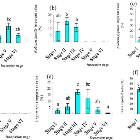 The Characteristics Of The Four Plant Functional Groups In A