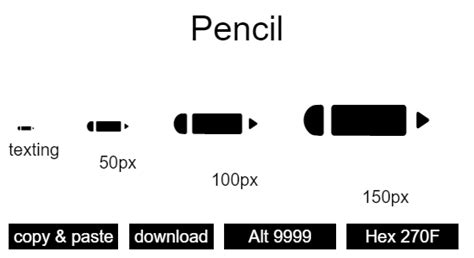 Pencil Emoji And Codes