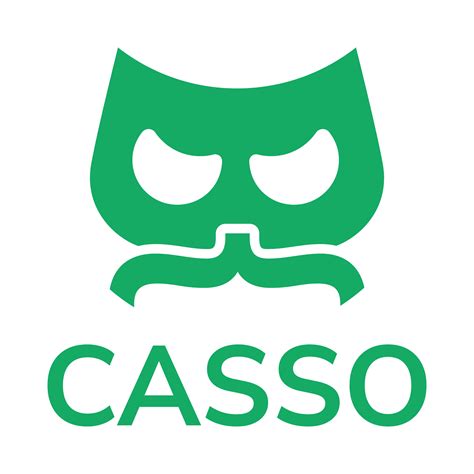 Casso Logo Bộ Nhận Diện Thương Hiệu Robot Tài Chính Doanh Nghiệp