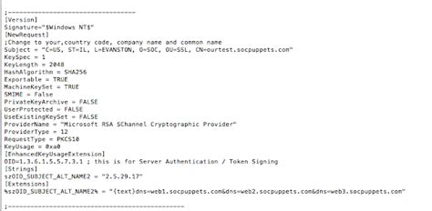 Ken Felix Security Blog How To Use Certreq Tool To Build A Csr On Ms