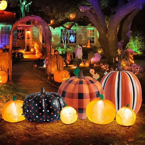 Yuxinyang Airblown Inflatables Decoration Led Yard Pumpkins Inflatable