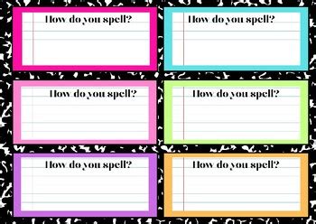 How Do You Spell By Ms Wilkins Teaching Treasures Tpt