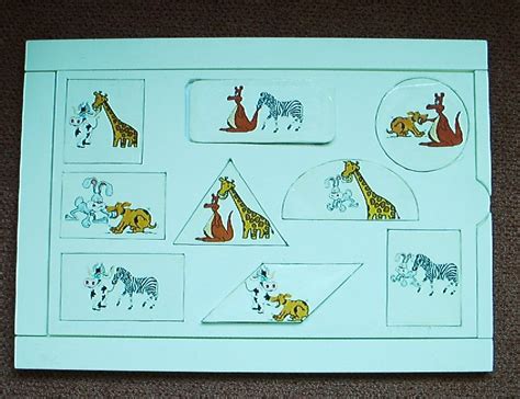 A Finished Puzzle From The Puzzle Task Download Scientific Diagram